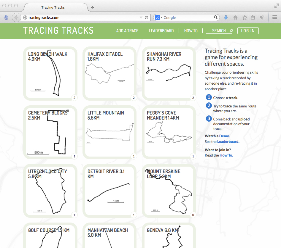 1 / 3 Tracing Tracks screenshot